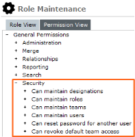 Security Permissions